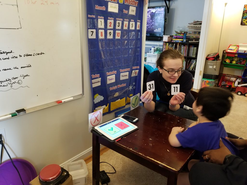 Joey's communication patterns with and without his AAC device - The ...